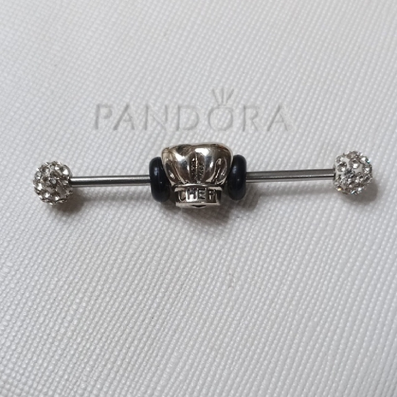 Pandora | Jewelry | Pandora Vintage Stirling Silver Oxidized Chefs Hat ...